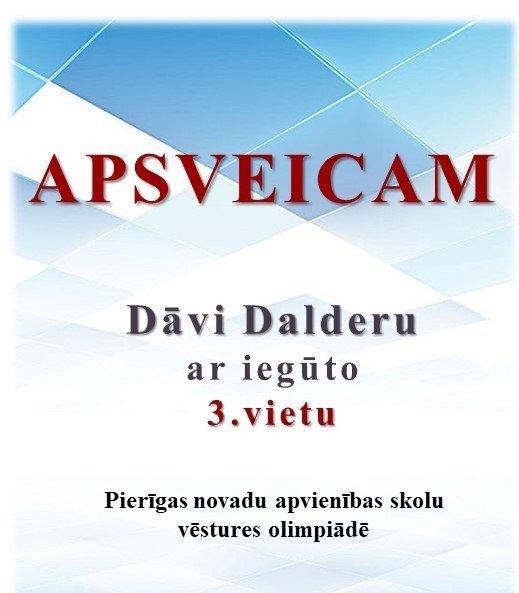 APSVEICAM! - Krimuldas vidusskola